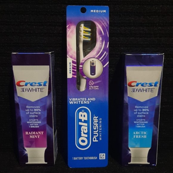Crest/ Oral B | Bath & Body | 70 Crest 3d White Toothpaste Oralb ...